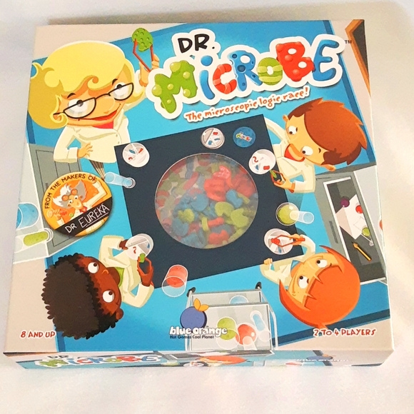 Blue Orange Games | Games | Dr Microbe Science Speed Logic Board Game ...